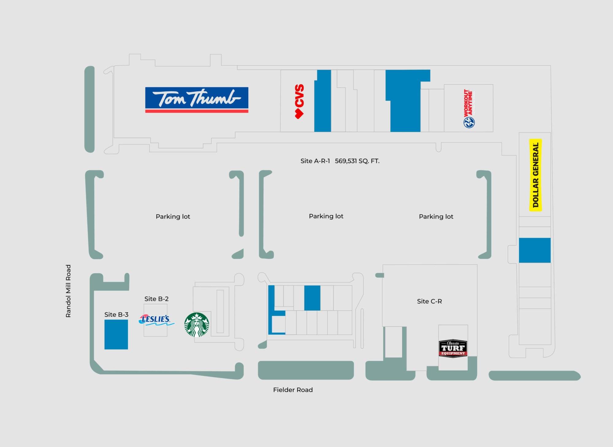 Site Plan - Fielder Plaza